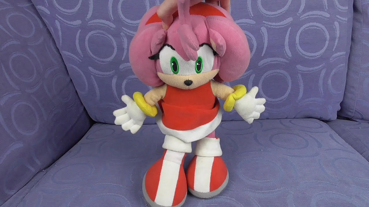 Sega Prize Europe Sonic The Hedgehog Amy Rose Plush Soft Toy