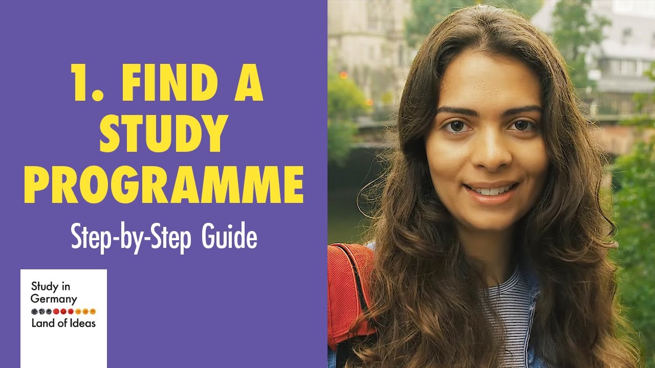 1. Finding a Study Programme and University | Study in Germany: Step-by-Step Guide