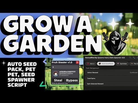 🌻NEW UPDATE! GROW A GARDEN PET & SEED SPAWNER SCRIPT | GROW A GARDEN SCRIPT Delta Executor Roblox