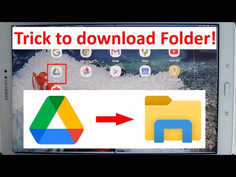 How to Download a Folder from Google Drive on Tablet or Phone
