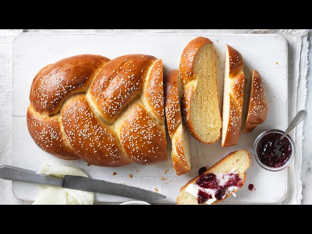 Egg Bread Recipe | myfoodbook | Braided Egg Bread Recipe