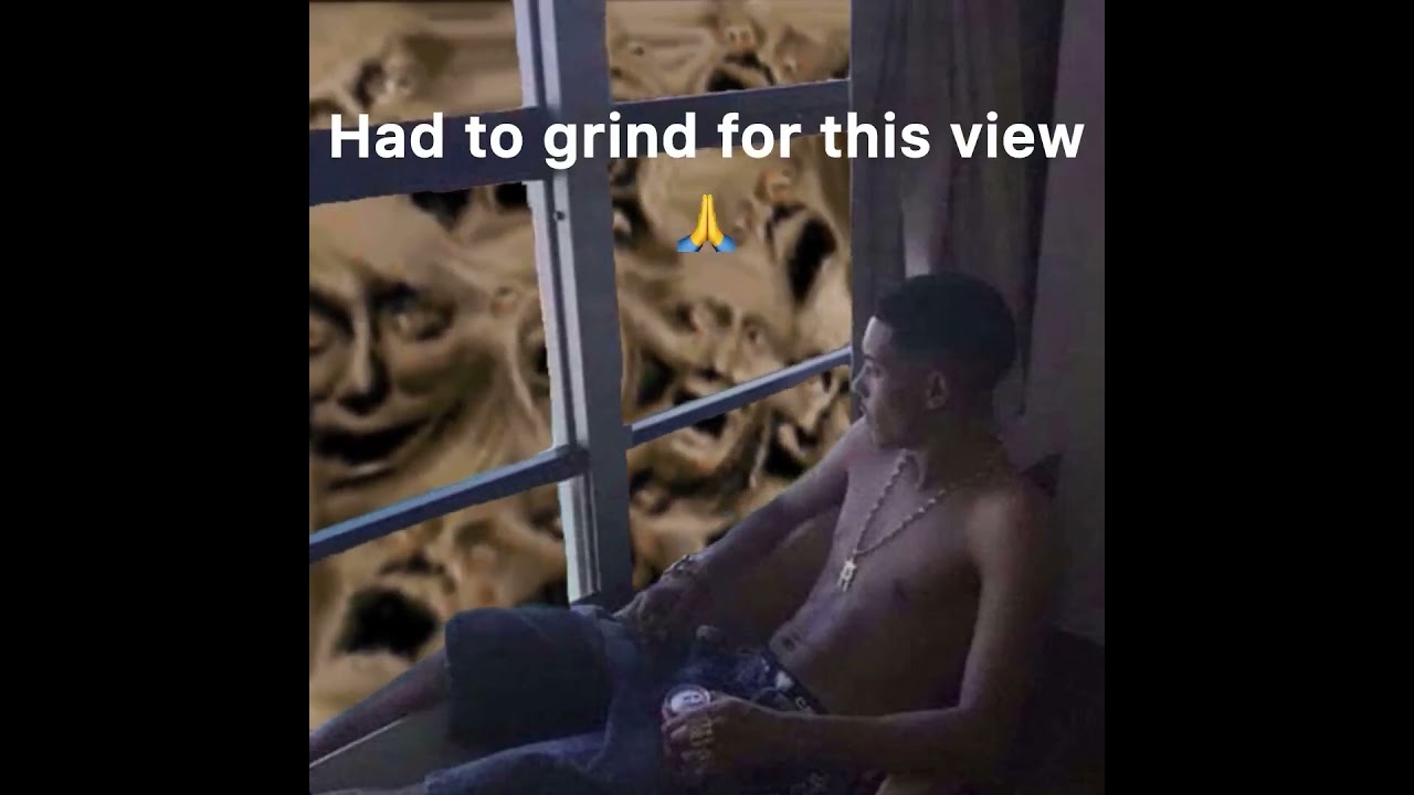 Had to grind for this view #meme #funny #memes