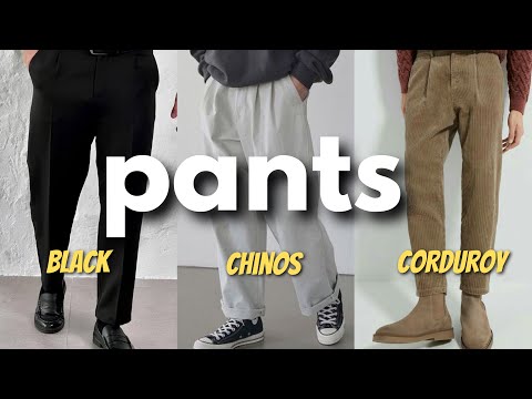5 Pants Every Man Should Own (Timeless & Stylish Wardrobe)