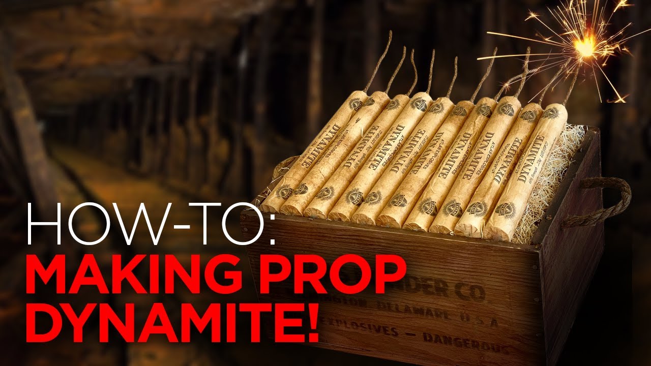 Realistic Dynamite Props You Can Make at Home