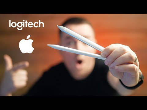 Apple Pencil vs NEW Logitech Crayon - Which iPad Stylus Should You Buy?!