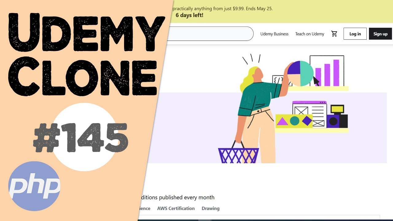 #145 Video upload errors 3 | Udemy clone from scratch in php | Quick programming tutorial