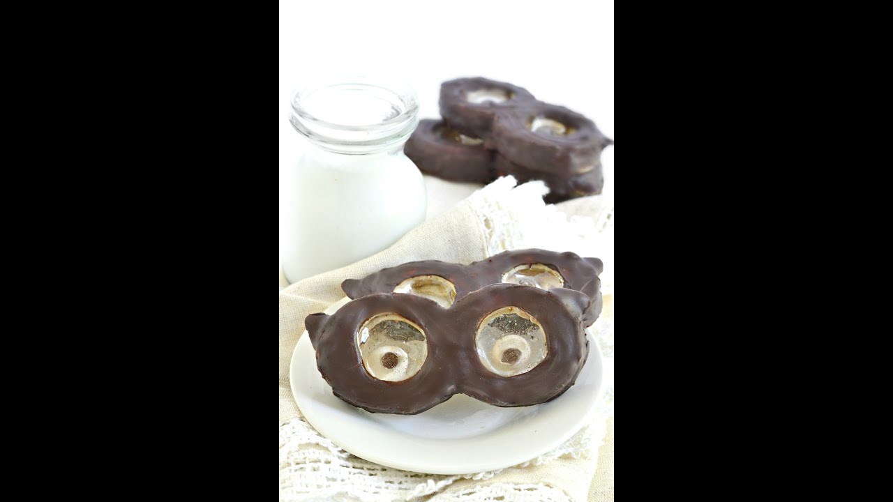 Cookie Glasses with Candy Glass
