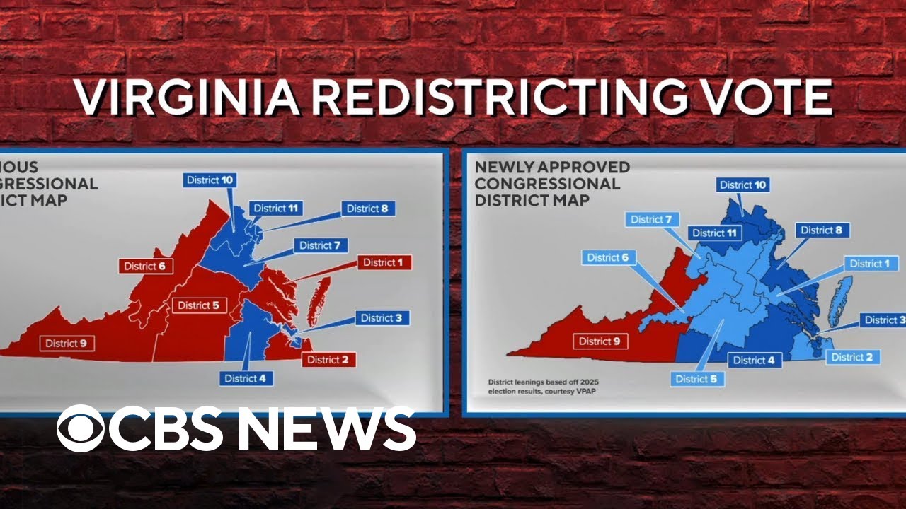 Why did Virginia's Supreme Court reject the state's new congressional map?