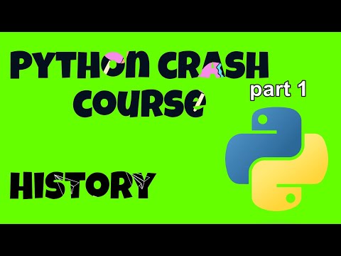 Introducing to Python 3 8, History of Python