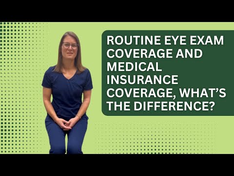 Discussing vision insurance at UAB Eye Care.
