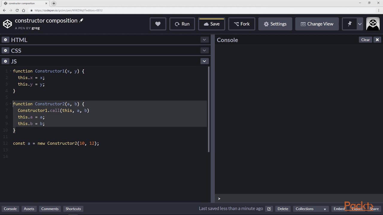 Cracking the Coding Interview: OOP: Calling Constructor Functions | packtpub.com