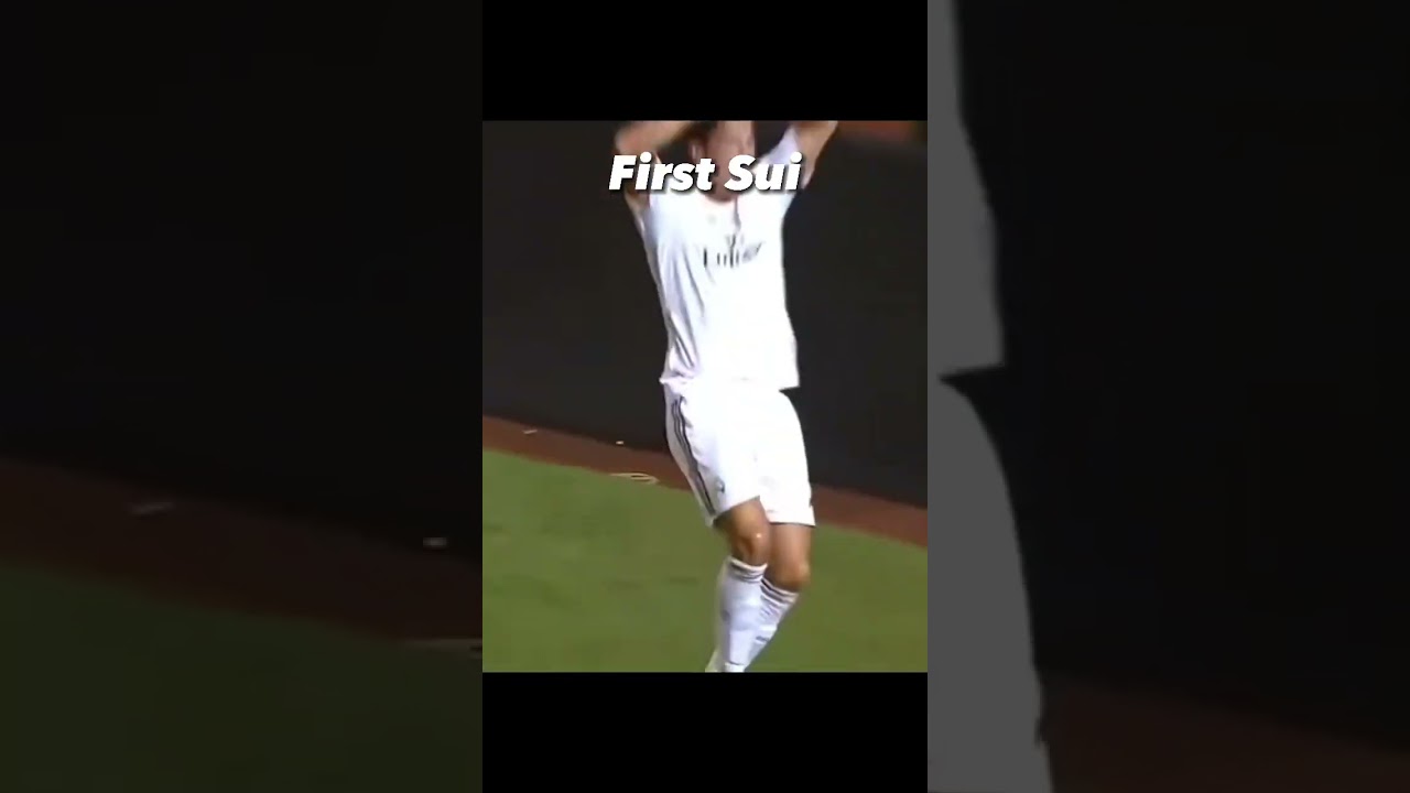 Ronaldo First Sui Vs Ronaldo Last Sui🥹