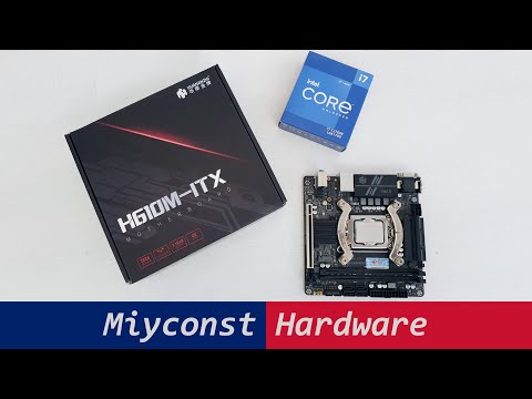 ๐ฌ๐ง Huananzhi H610M-ITX LGA 1700 โ motherboard review with i7-12700k