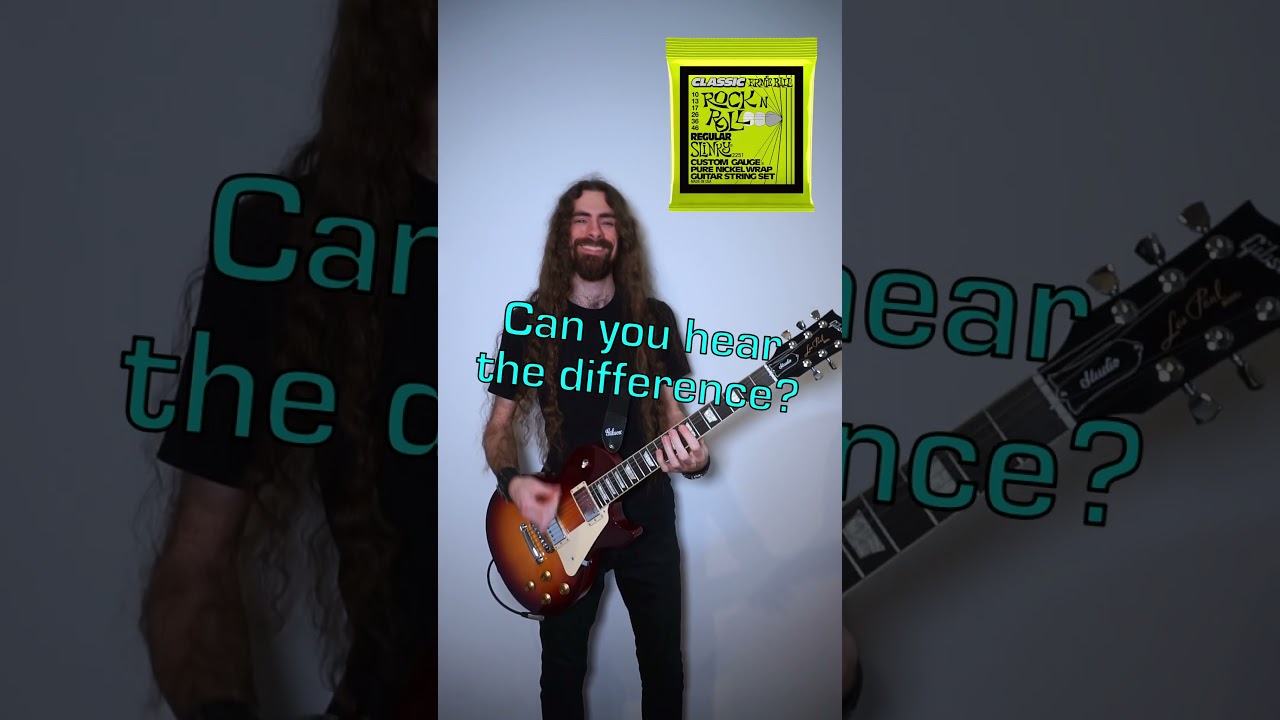 5 string sets - Can you hear the difference?