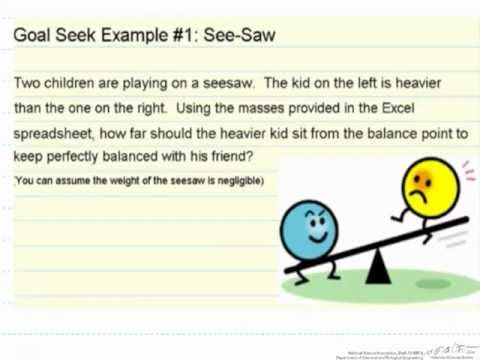 Excel Goal Seek Introduction