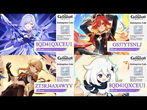 GOOD NEWS!! 5 NEW REDEEM CODES AND VERSION 5.7 SPECIAL EVENTS DETAILS - Genshin Impact