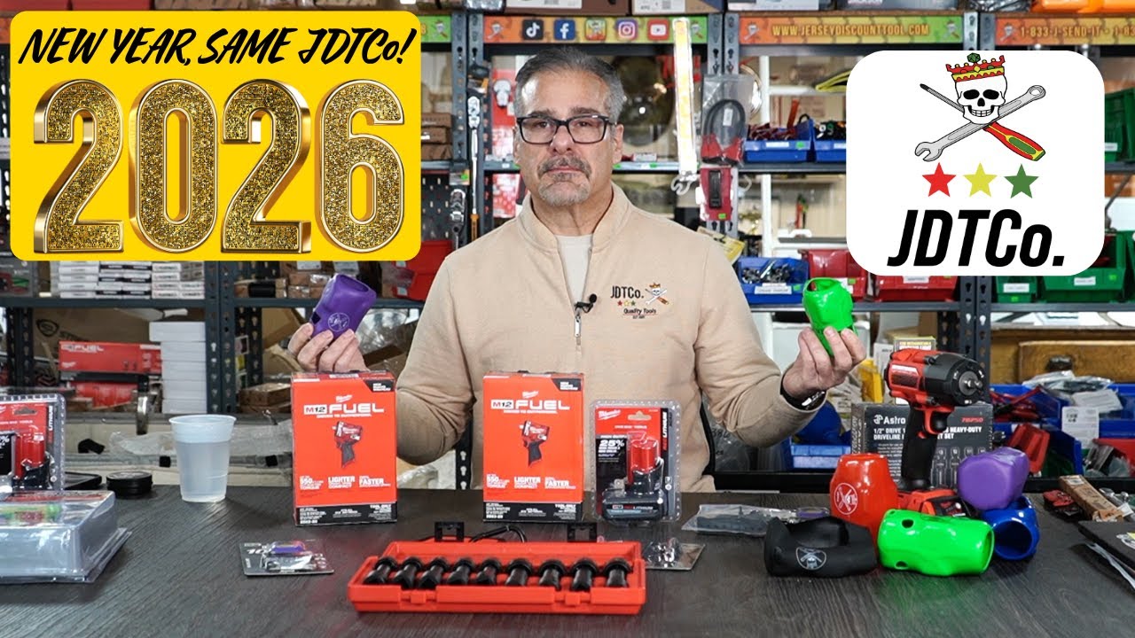 NEW YEAR, SAME JDTCO? JDTVCo. IS BACK! NEW TOOLS FROM ASTRO, VIM + M12 & M18 MILWAUKEE PROMOS