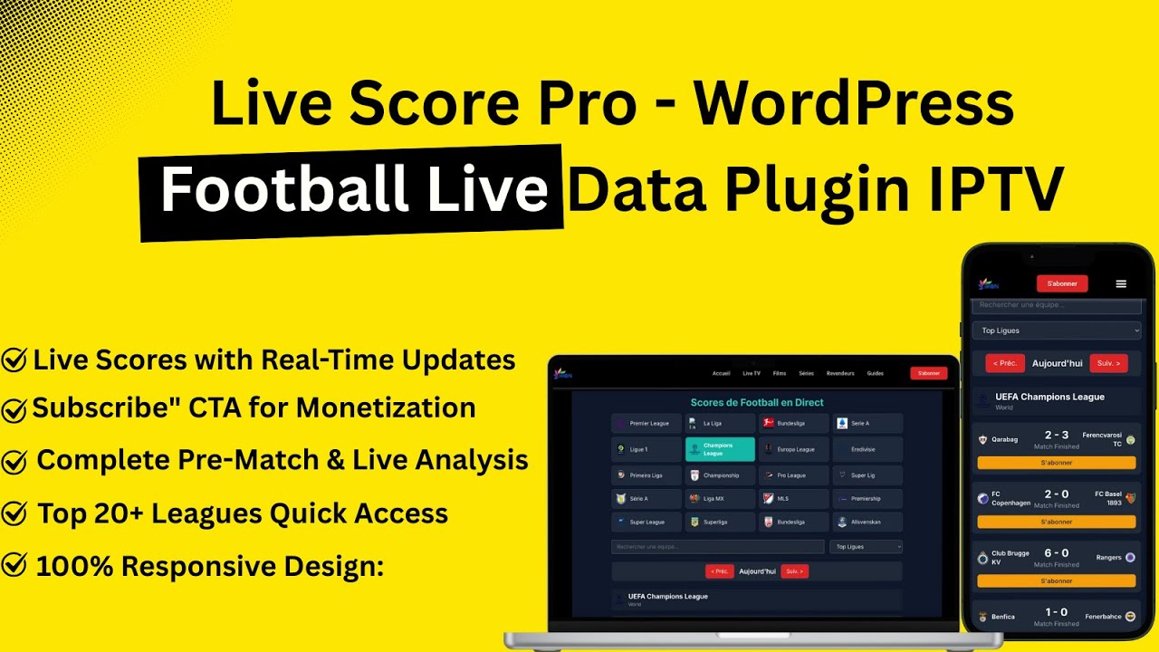 Live Score Pro IPTV plugin: Installation and Customization