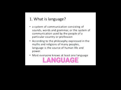 WHAT IS LANGUAGE . SIMPLE DEFINITION OF LANGUAGE #languages #english