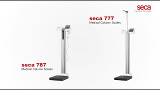 Seca Digital Column Scale with Eye Level Display 7771821004