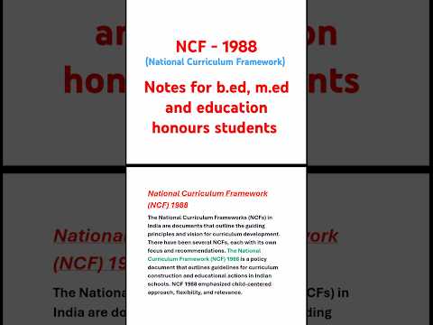 NCF-1988. || #ncf #shorts #trending #education