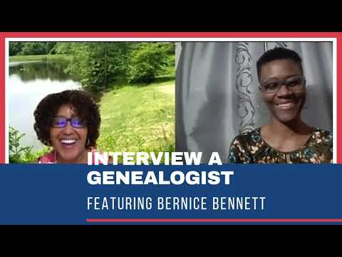 Massey Family Genealogy Interview with Bernice Bennett, Genealogy Researcher
