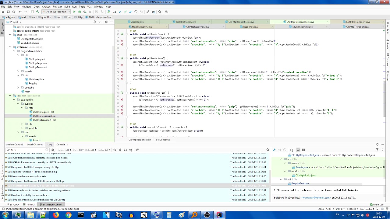 Let's code - Implementing HttpTransport using OkHttp