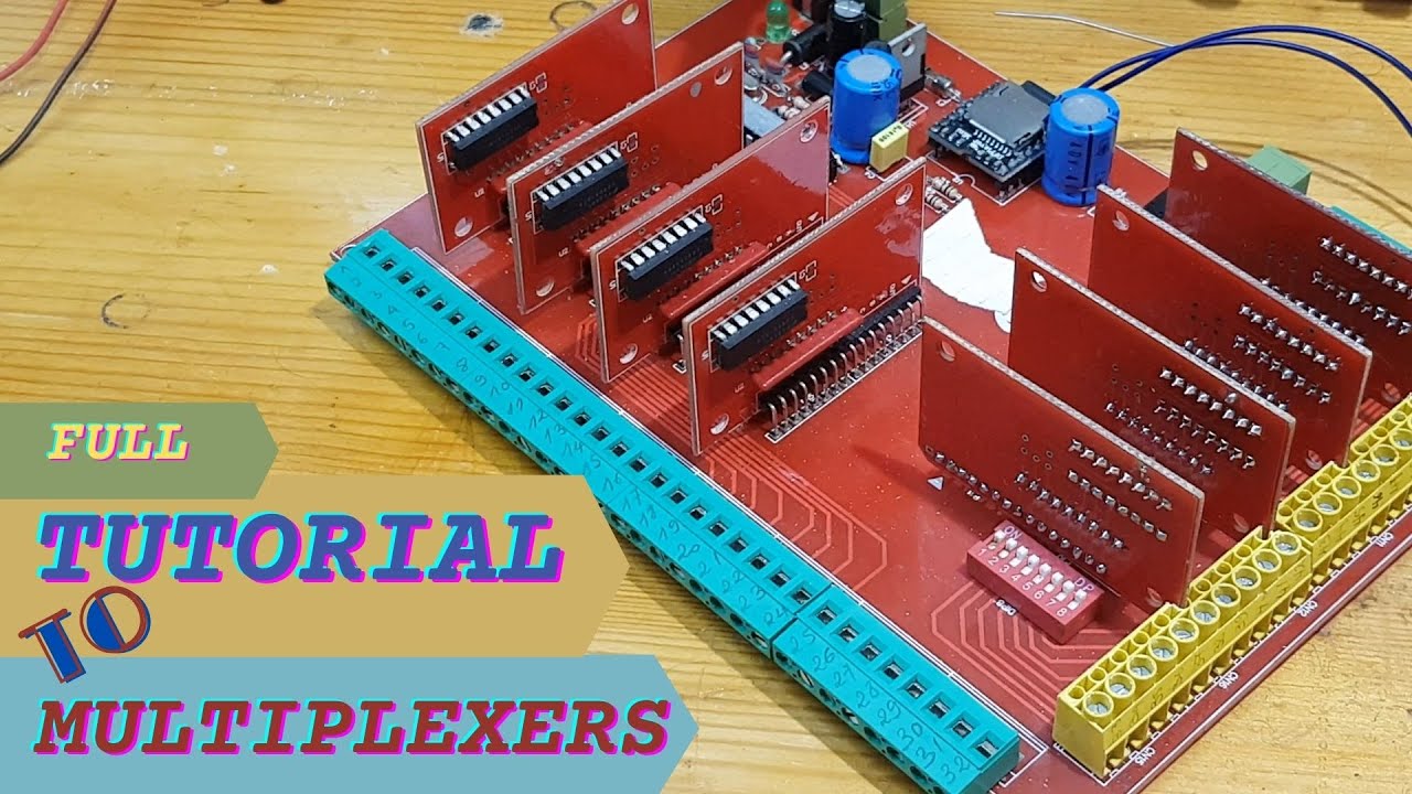 How to work with Multiplexers - Full Tutorial