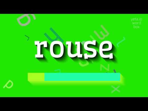 How to say "rouse"! (High Quality Voices)