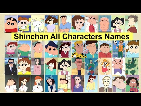 Shinchan All Characters Names