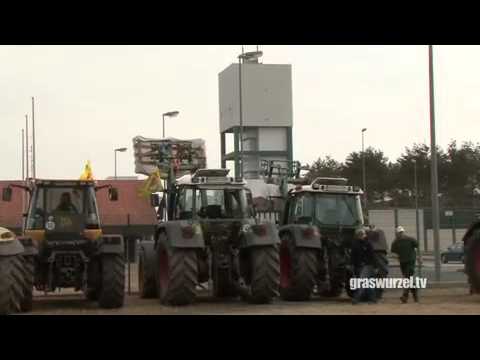 Besetzung des Salzstock Gorleben Geländes - Graswurzel.tv /13.3.11