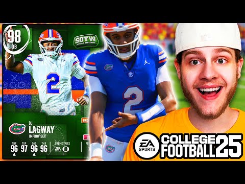 *NEW* QB1 DJ Lagway DOMINATED CUT Champions! College Football 25