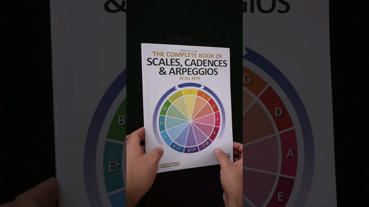 The Complete Book of Scales, Cadences and Arpeggios in All Keys. Brimhall - Abril #music #musicbook