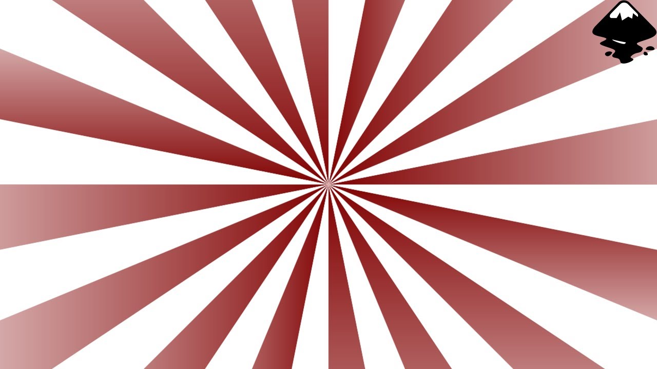 Create a starburst effect in Inkscape