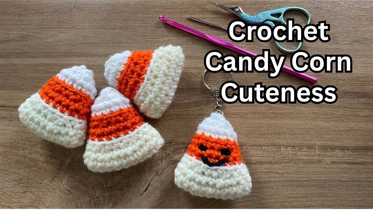 Cute Crochet Candy Corn Tutorial!