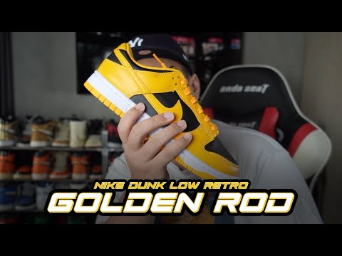 ARE THESE THE BEST BLACK AND YELLOW KICKS? Nike Dunk Low Retro "Golden Rod" [ Review + Comparison]