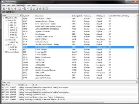 MultiCharts | Editing Instruments - TT datafeed