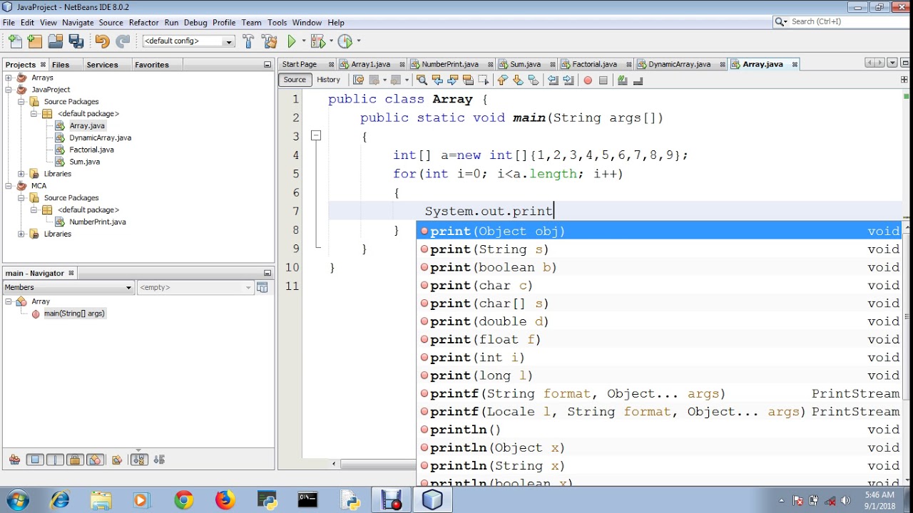 How to Create Static Array in java|Amit kumar