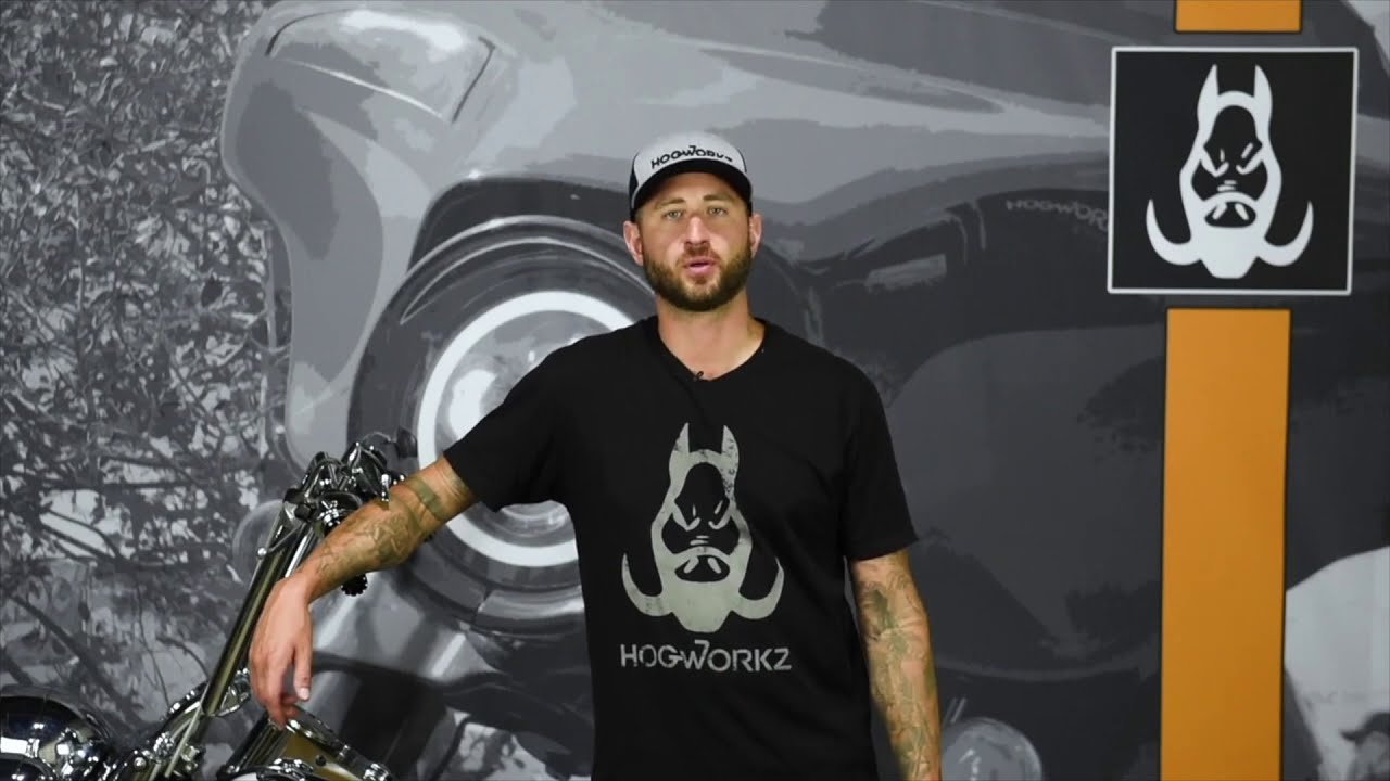 Softail Saddlebag Conversion Kit Installation from HOGWORKZ  84 17