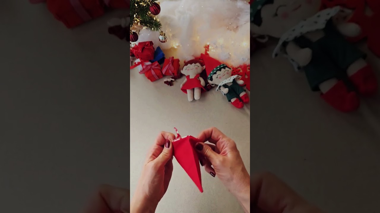 Mini Elf Doll PDF Pattern with Step-by-Step Sewing Tutorial