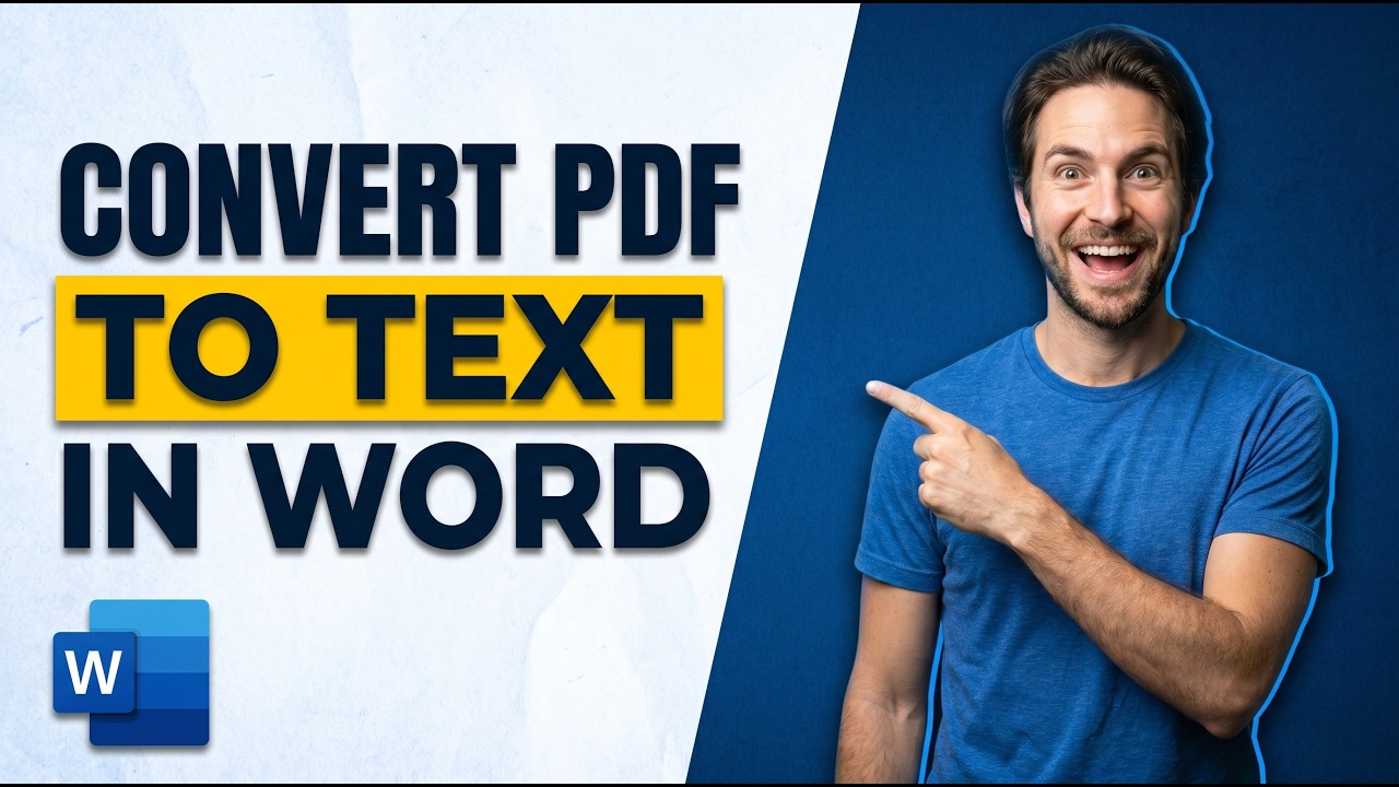 How To Convert PDF To Text In Word (Easy Step-By-Step Guide)