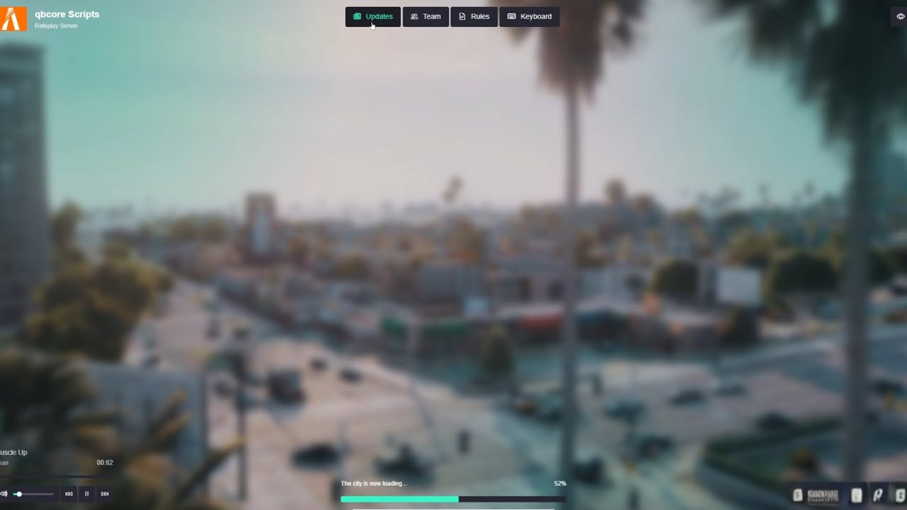 FiveM Loading Screen System | QBCore/ESX/Standalone