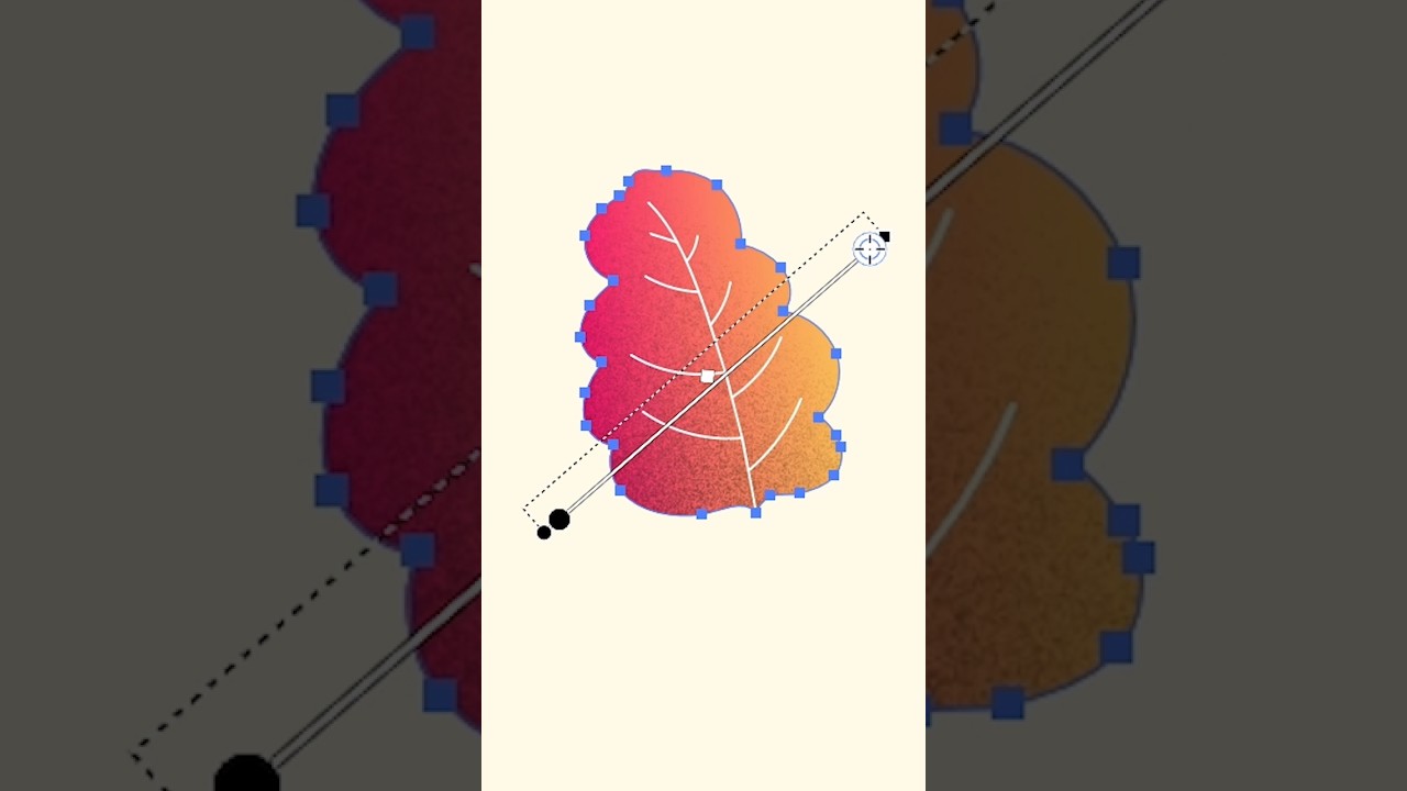 Apply Grainy Texture Illustrator Tutorial #graphicdesign #adobeillustrator #texture #grainy #retro