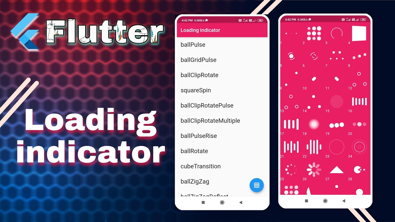 Flutter |25| Loading indicator, Progressindicator
