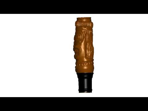 Free STL file Tiki Topper ($7 Cane/Walking Hiking Sticks)・3D printing ...