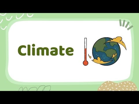 Climate (Factors and Certain Climatic Phenomena)