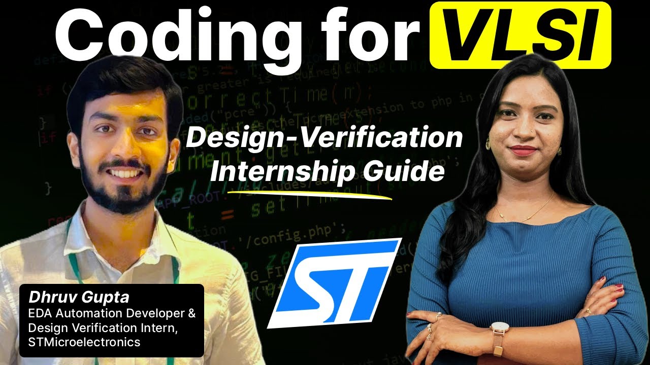 VLSI Design-Verification Roadmap | STMicroelectronics Interview Guide | Coding for Core Electronics