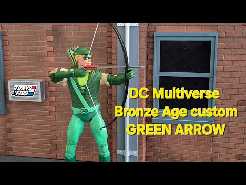 DC Multiverse Bronze Age custom Green Arrow figure