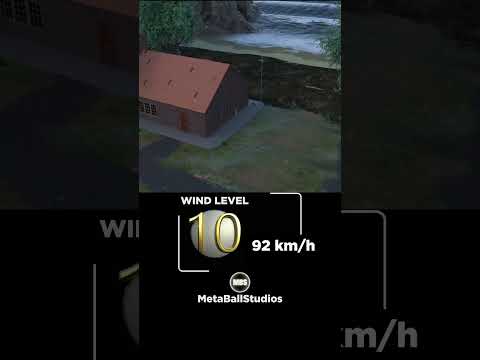 🍃Wind and Hurricane Comparison! 🤯💨
