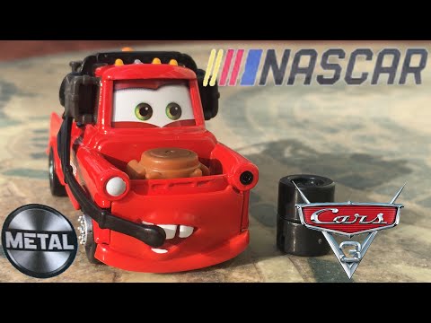 Mattel NASCAR Crew Chief Mater Walmart Exclusive Disney Pixar Cars Diecast